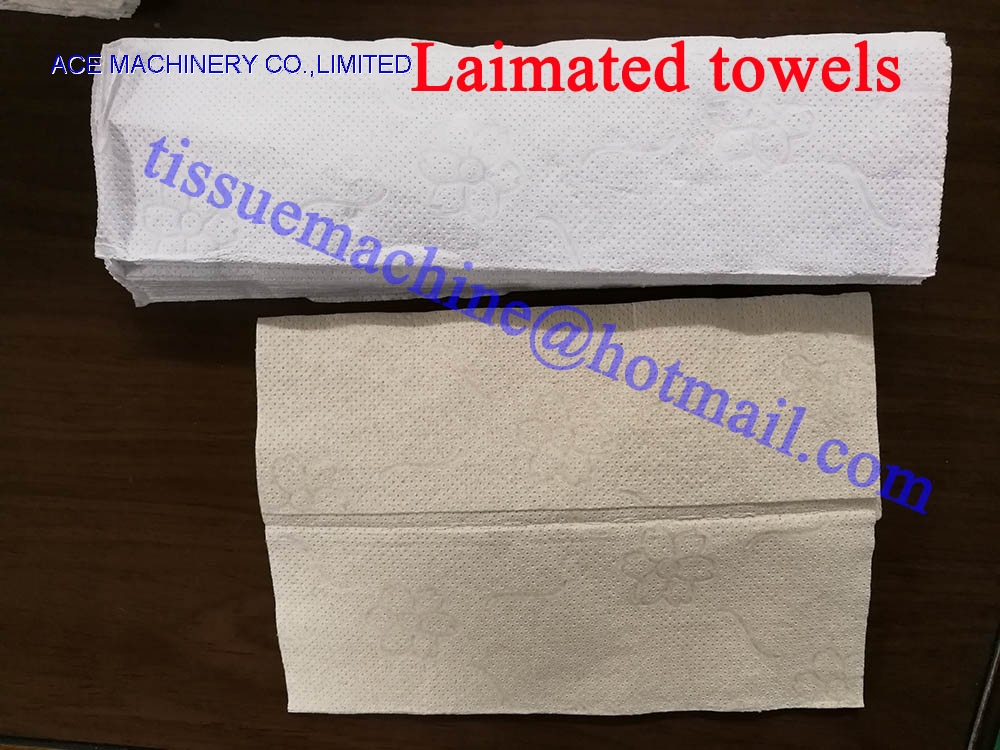 Lamination M W Four Five Six Folds Tissue Paper Hand Towel Interfolder ...